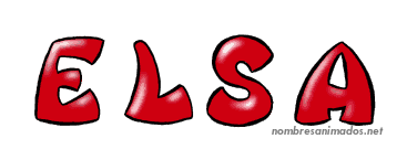 Gifs Animados del Nombre Elsa. Imágenes gifs. Firmas animadas