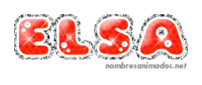 Gifs Animados del Nombre Elsa. Imágenes gifs. Firmas animadas