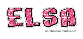 Gifs Animados del Nombre Elsa. Imágenes gifs. Firmas animadas