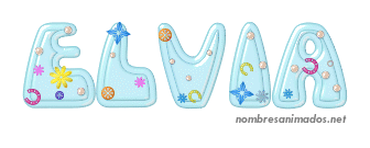 Gifs Animados del Nombre Elvia. Imágenes gifs. Firmas animadas