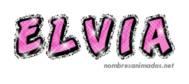 Gifs Animados del Nombre Elvia. Imágenes gifs. Firmas animadas