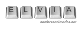 Gifs Animados del Nombre Elvia. Imágenes gifs. Firmas animadas