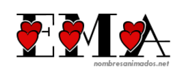 Gifs Animados del Nombre Ema. Imágenes gifs. Firmas animadas