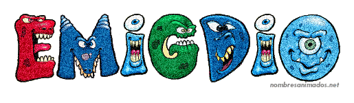 Gifs Animados del Nombre Emigdio. Imágenes gifs. Firmas animadas