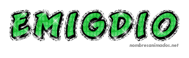 Gifs Animados del Nombre Emigdio. Imágenes gifs. Firmas animadas