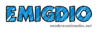Gifs Animados del Nombre Emigdio. Imágenes gifs. Firmas animadas