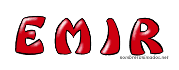 Gifs Animados del Nombre Emir. Imágenes gifs. Firmas animadas