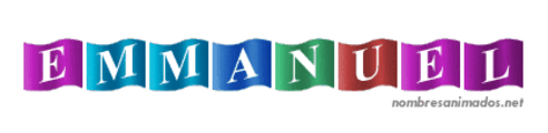 Gifs Animados del Nombre Emmanuel. Imágenes gifs. Firmas animadas