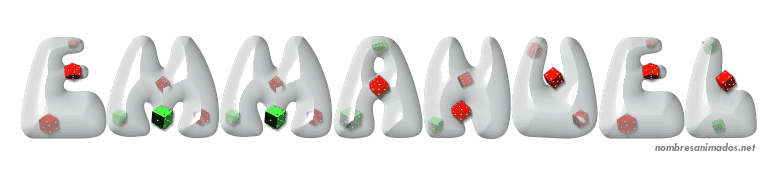 Gifs Animados del Nombre Emmanuel. Imágenes gifs. Firmas animadas