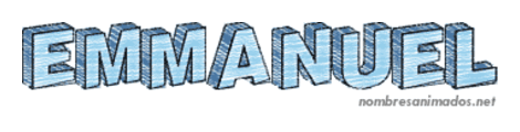 Gifs Animados del Nombre Emmanuel. Imágenes gifs. Firmas animadas