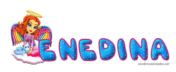Gifs Animados del Nombre Enedina. Imágenes gifs. Firmas animadas