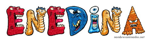 Gifs Animados del Nombre Enedina. Imágenes gifs. Firmas animadas