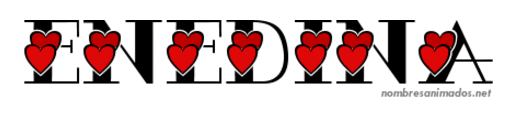 Gifs Animados del Nombre Enedina. Imágenes gifs. Firmas animadas