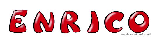 Gifs Animados del Nombre Enrico. Imágenes gifs. Firmas animadas