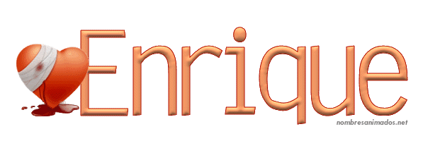 Gifs Animados del Nombre Enrique. Imágenes gifs. Firmas animadas