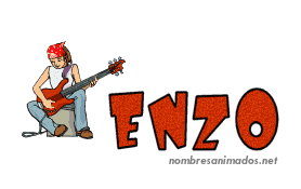 Gifs Animados del Nombre Enzo. Imágenes gifs. Firmas animadas