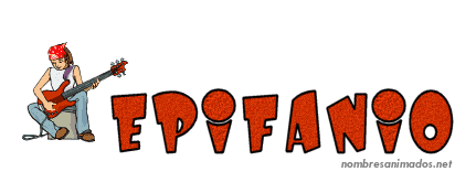 Gifs Animados del Nombre Epifanio. Imágenes gifs. Firmas animadas