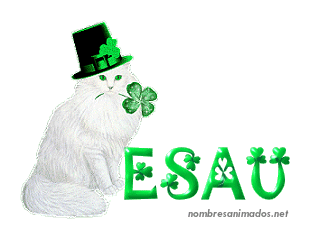 Gifs Animados del Nombre Esaú. Imágenes gifs. Firmas animadas