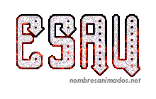 Gifs Animados del Nombre Esaú. Imágenes gifs. Firmas animadas