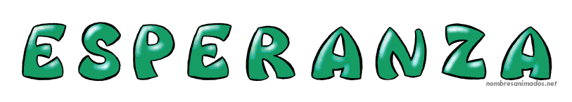 Gifs Animados del Nombre Esperanza. Imágenes gifs. Firmas animadas