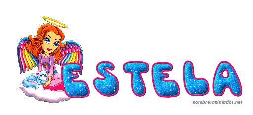 Gifs Animados del Nombre Estela. Imágenes gifs. Firmas animadas