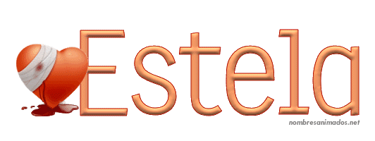 Gifs Animados del Nombre Estela. Imágenes gifs. Firmas animadas