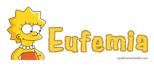 Gifs Animados del Nombre Eufemia. Imágenes gifs. Firmas animadas