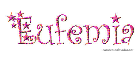 Gifs Animados del Nombre Eufemia. Imágenes gifs. Firmas animadas