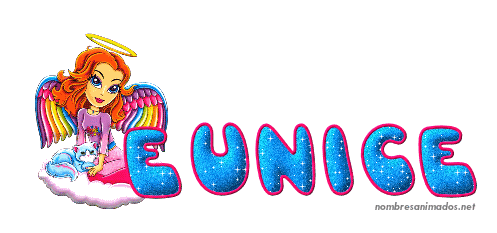 Gifs Animados del Nombre Eunice. Imágenes gifs. Firmas animadas