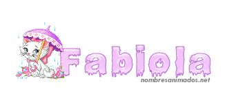 Gifs Animados del Nombre Fabiola. Imágenes gifs. Firmas animadas