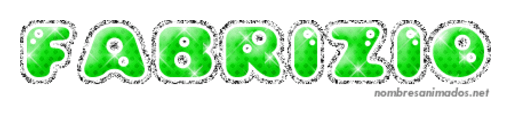Gifs Animados del Nombre Fabrizio. Imágenes gifs. Firmas animadas