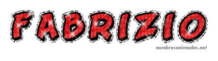 Gifs Animados del Nombre Fabrizio. Imágenes gifs. Firmas animadas