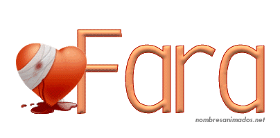 Gifs Animados del Nombre Fara. Imágenes gifs. Firmas animadas