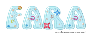 Gifs Animados del Nombre Fara. Imágenes gifs. Firmas animadas