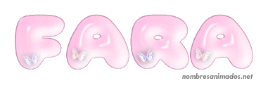 Gifs Animados del Nombre Fara. Imágenes gifs. Firmas animadas