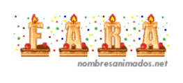 Gifs Animados del Nombre Fara. Imágenes gifs. Firmas animadas