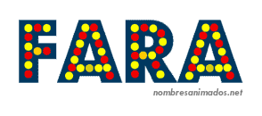 Gifs Animados del Nombre Fara. Imágenes gifs. Firmas animadas