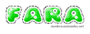 Gifs Animados del Nombre Fara. Imágenes gifs. Firmas animadas