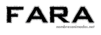 Gifs Animados del Nombre Fara. Imágenes gifs. Firmas animadas