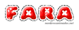 Gifs Animados del Nombre Fara. Imágenes gifs. Firmas animadas