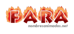 Gifs Animados del Nombre Fara. Imágenes gifs. Firmas animadas