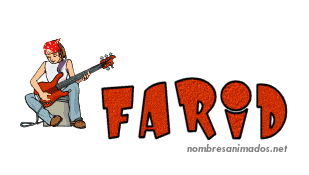 Gifs Animados del Nombre Farid. Imágenes gifs. Firmas animadas