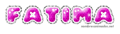 Gifs Animados del Nombre Fátima. Imágenes gifs. Firmas animadas