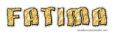 Gifs Animados del Nombre Fátima. Imágenes gifs. Firmas animadas