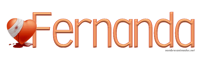 Gifs Animados del Nombre Fernanda. Imágenes gifs. Firmas animadas
