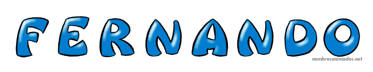 Gifs Animados del Nombre Fernando. Imágenes gifs. Firmas animadas