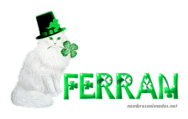 Gifs Animados del Nombre Ferran. Imágenes gifs. Firmas animadas
