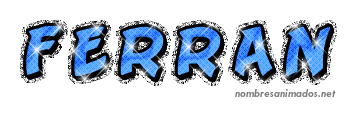 Gifs Animados del Nombre Ferran. Imágenes gifs. Firmas animadas