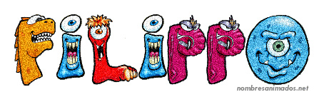 Gifs Animados del Nombre Filippo. Imágenes gifs. Firmas animadas