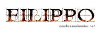 Gifs Animados del Nombre Filippo. Imágenes gifs. Firmas animadas